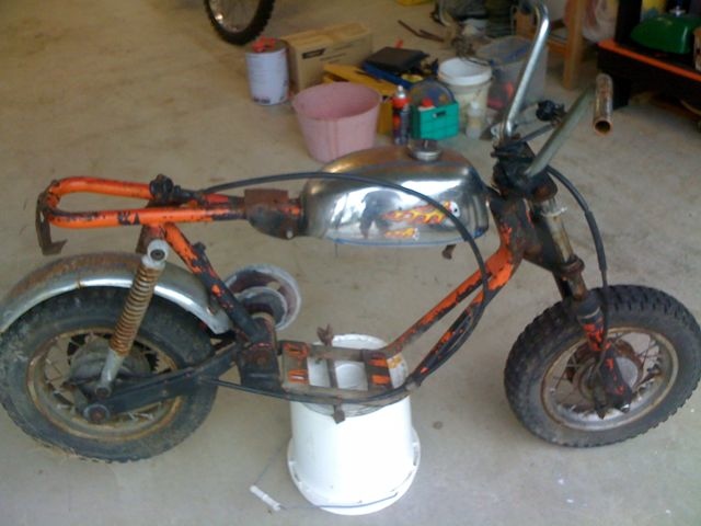 Kirby-Tecumseh 2-Stroke - Deckson Minibike - OutdoorKing Repair Forum